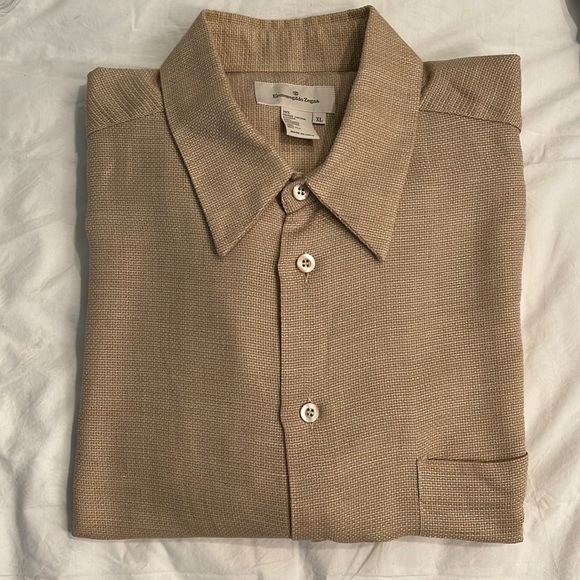 Ermenegildo Zegna | Shirts | Ermenegildo Zegna Cottonsilk Tropical ...